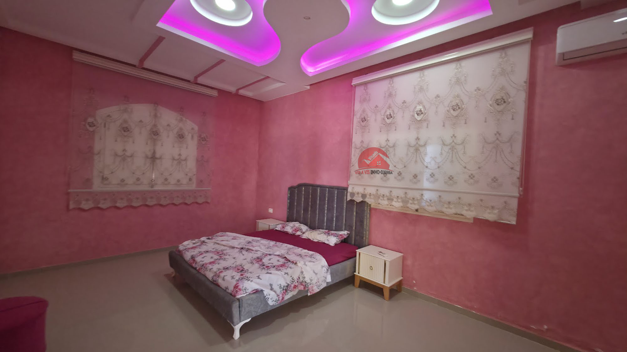 Grande villa à louer à l’année à Arkou Djerba:: Agence immobilière Djerba